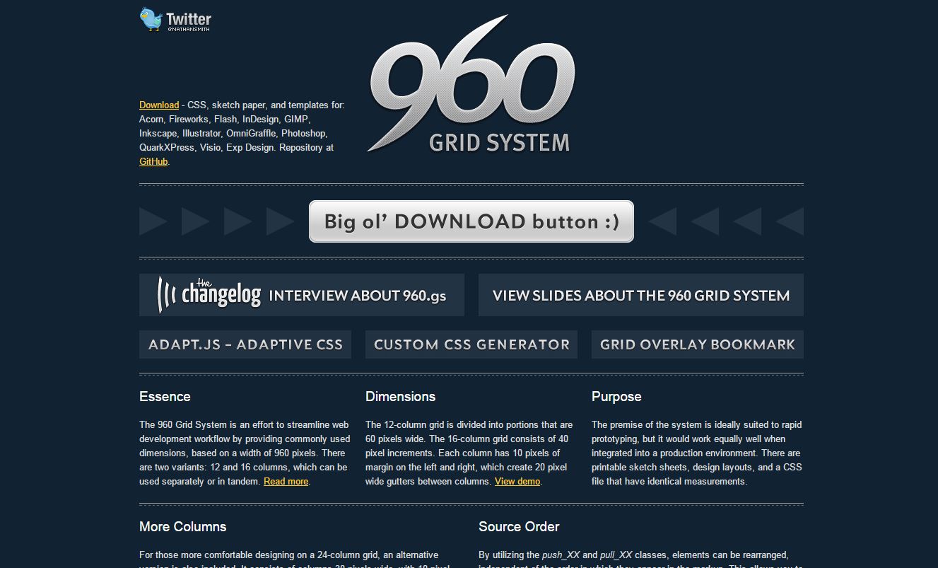 25 Grids de diseño web responsive